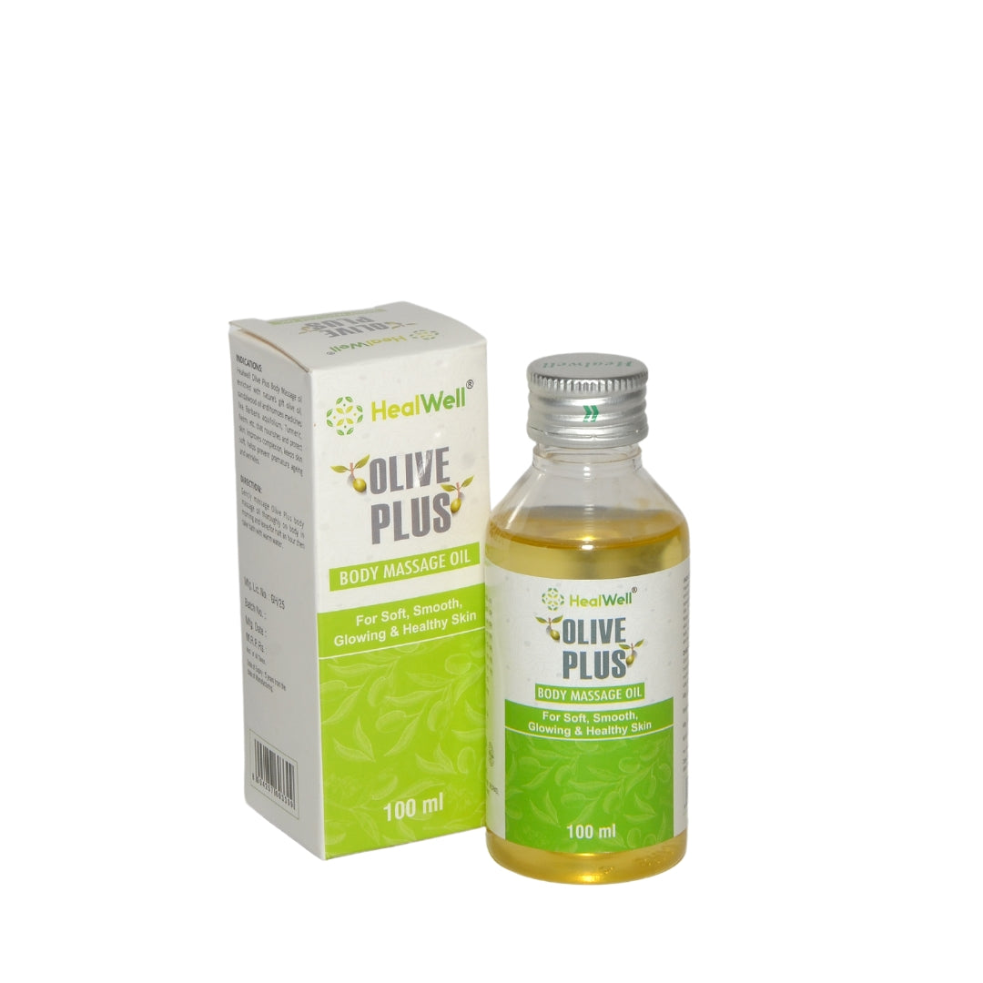 Olive-Plus Body Massage Oil – Healwell Homeo Private Limited