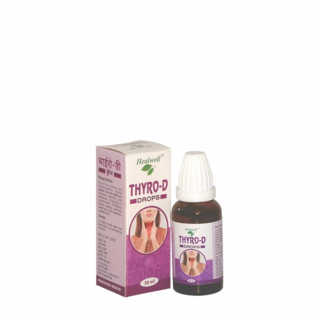 THYRO-D Drops – Healwell Homeo Private Limited