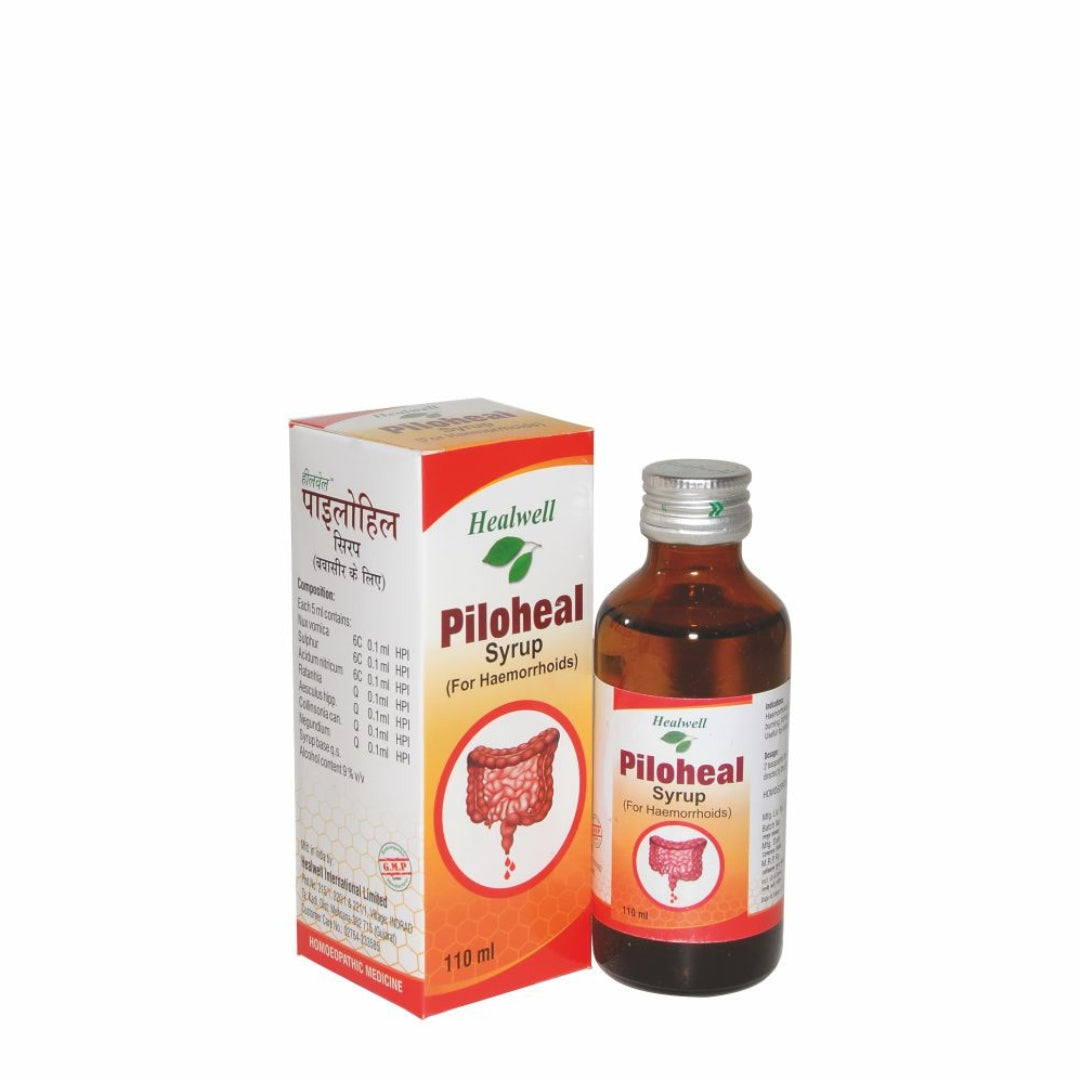 PILOHEAL Syrup – Healwell Homeo Private Limited